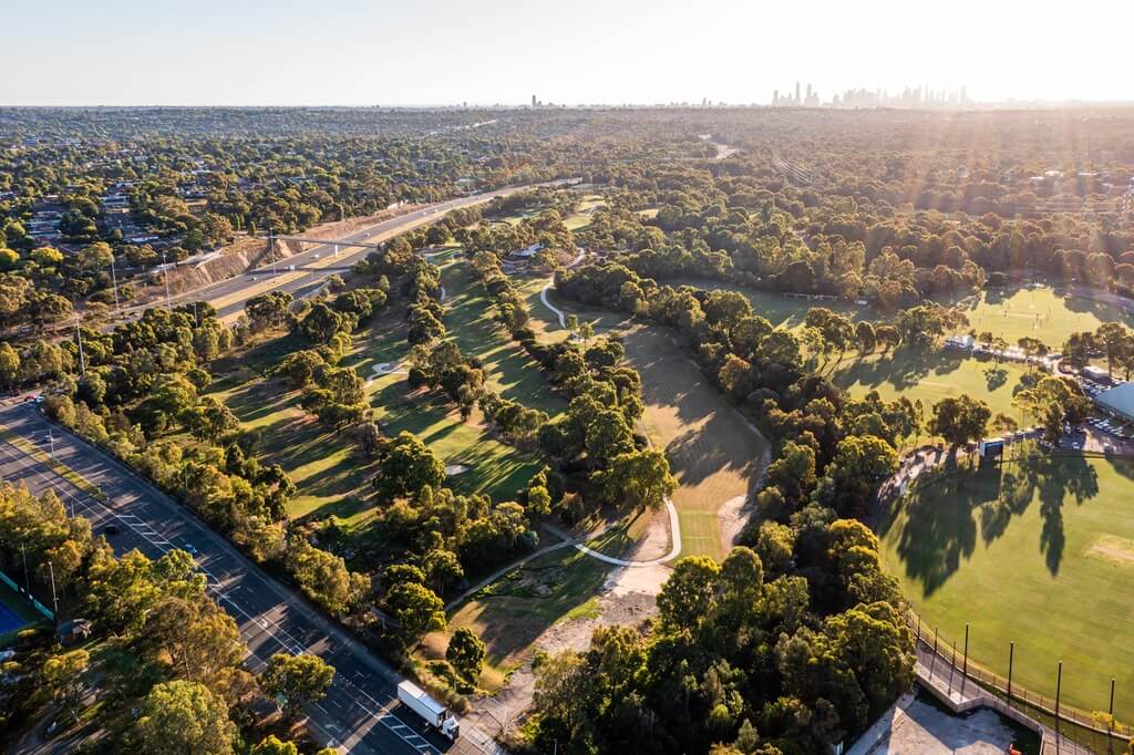 GOLF COURSE MAP + GALLERY – Freeway Golf Course